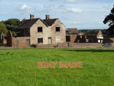 PHOTO DERELICT FARM NEAR ROMSLEY A DERELICT ROMSLEY MANOR FARM. THIS ...