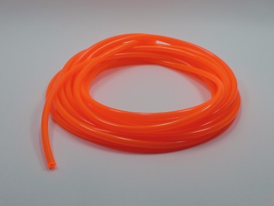 100 Feet of ORANGE 1/8” (3mm) id Fast Flow Fuel Line for Gas Hose Oil ...