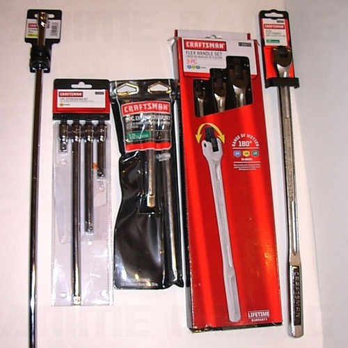NEW NOS SEARS CRAFTSMAN TOOLS 12 PiECE FLEX HANDLE BREAKER BAR ...