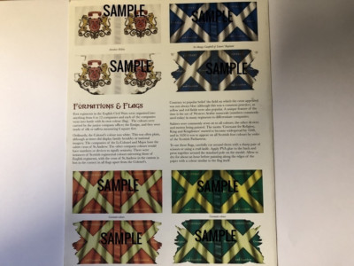 BRITISH WATERLOO LINE INFANTRY FLAGS - BLACK POWDER - WARLORD GAMES ...