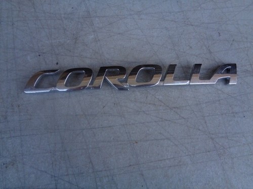 2020 TOYOTA COROLLA REAR TRUNK LID DECK EMBLEM LOGO BADGE NAMEPLATE ...