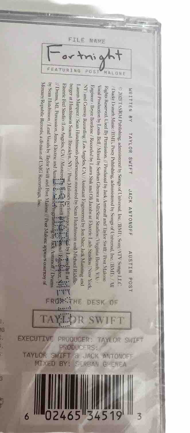 TAYLOR SWIFT 2 New TTPD CD’s”But Daddy I | Grelly USA