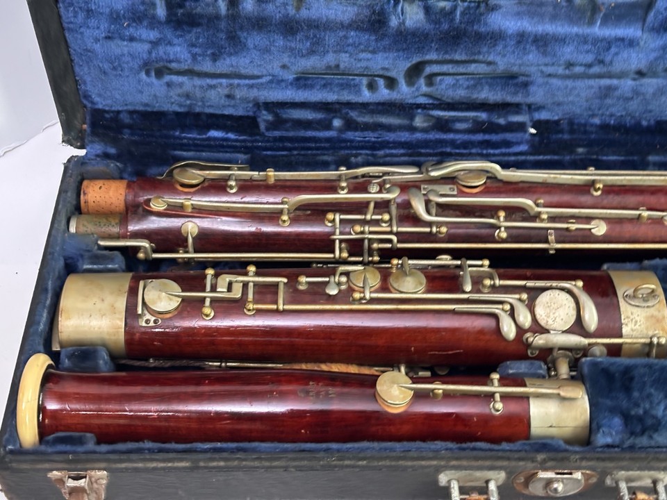 Cabart Bassoon MARKED US a Paris Made in France - Vintage Instrument ...