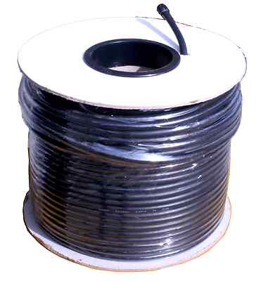 RG59U High Quality Coaxial Cable - 100 M Drum 64/0.12mm Foil & Screen ...