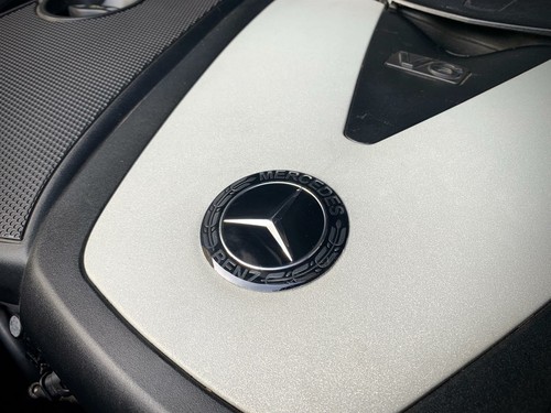 Replacement for Mercedes Benz Engine Cover Emblem Badge 64mm | eBay