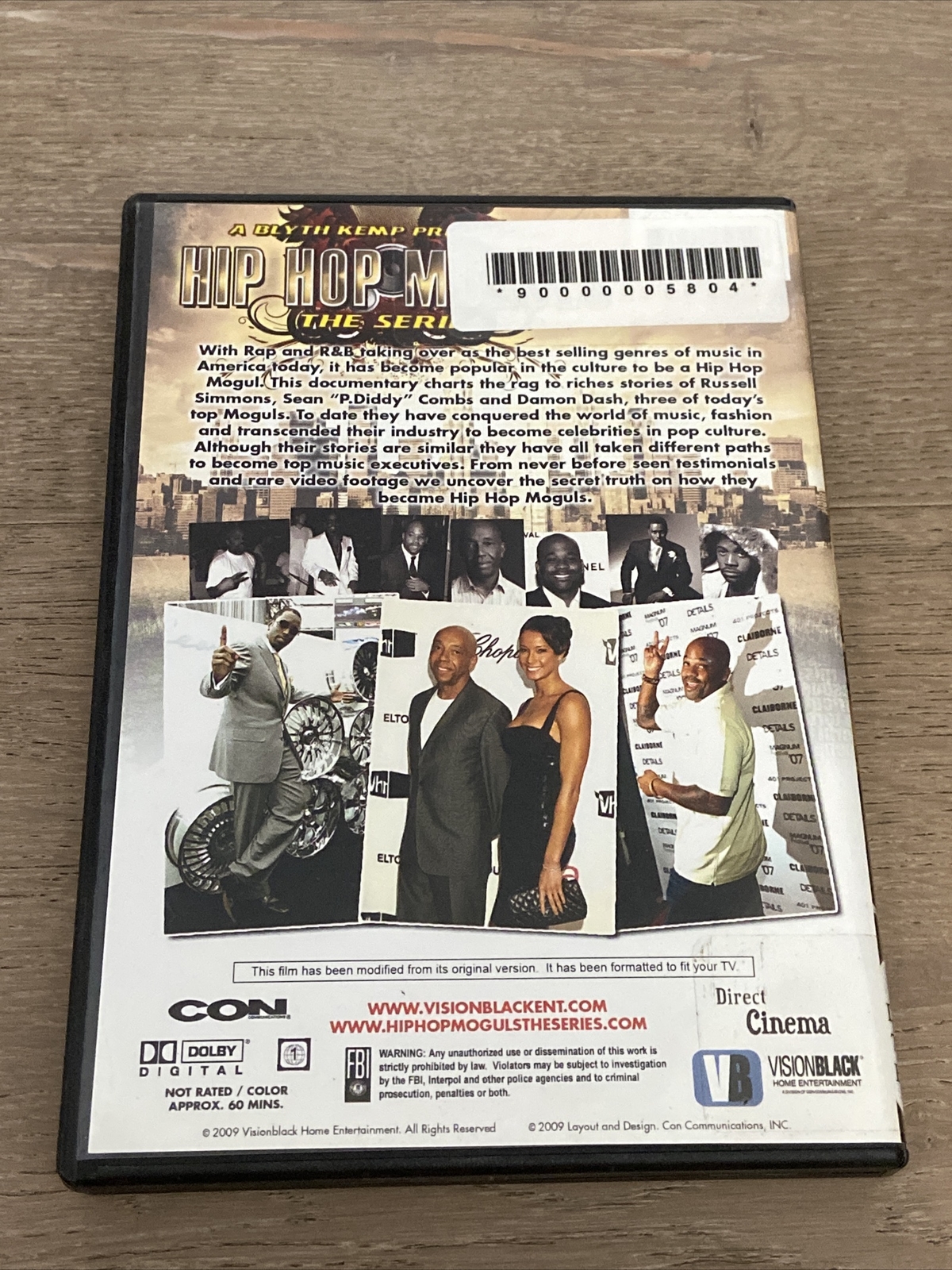 Hip Hop Moguls: the Rags to Riches Stories of the Ceo's of Rap (DVD ...