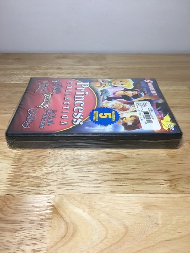 Princess Collection DVD 5 Movie Set - Snow White Cinderella Pocahontas ...