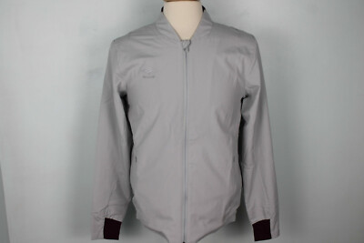 Umbro Logo Men’s Gray Full Zip Bomber Jacket Size S | eBay