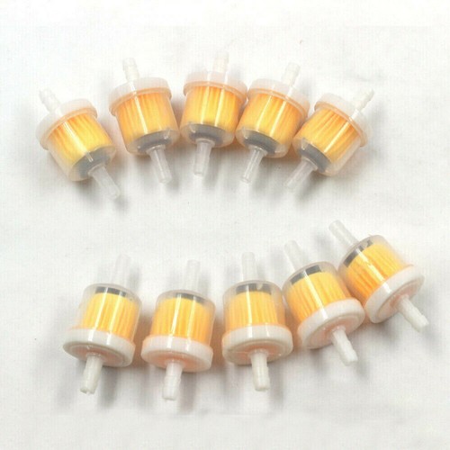 20 PACK 6MM-8MM 1/4" 5/16" INLINE FUEL GAS FILTER For Motorcycle SMALL ...
