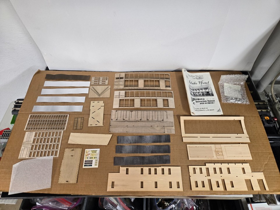 JBF Saco River Structures Bar Mills Idaho Hotel HO Model Kit New | eBay