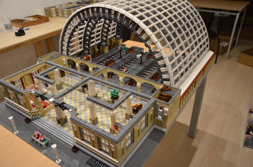 Lego Station MOC PDF instructions ( Building, City, Modular ) | eBay