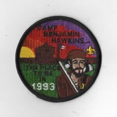 Camp Benjamin Hawkins The Place To Be In 1993 BLK Bdr. [CA-1153] | eBay