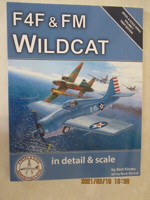 Detail and Scale: F4F and FM Wildcat in Detail and Scale by Bert Kinzey ...