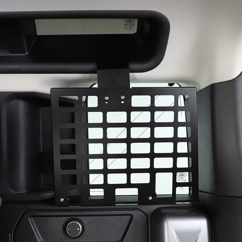 Black Alloy Bag Racks Both Sides Trunk Trim For Land Rover Defender 90 ...