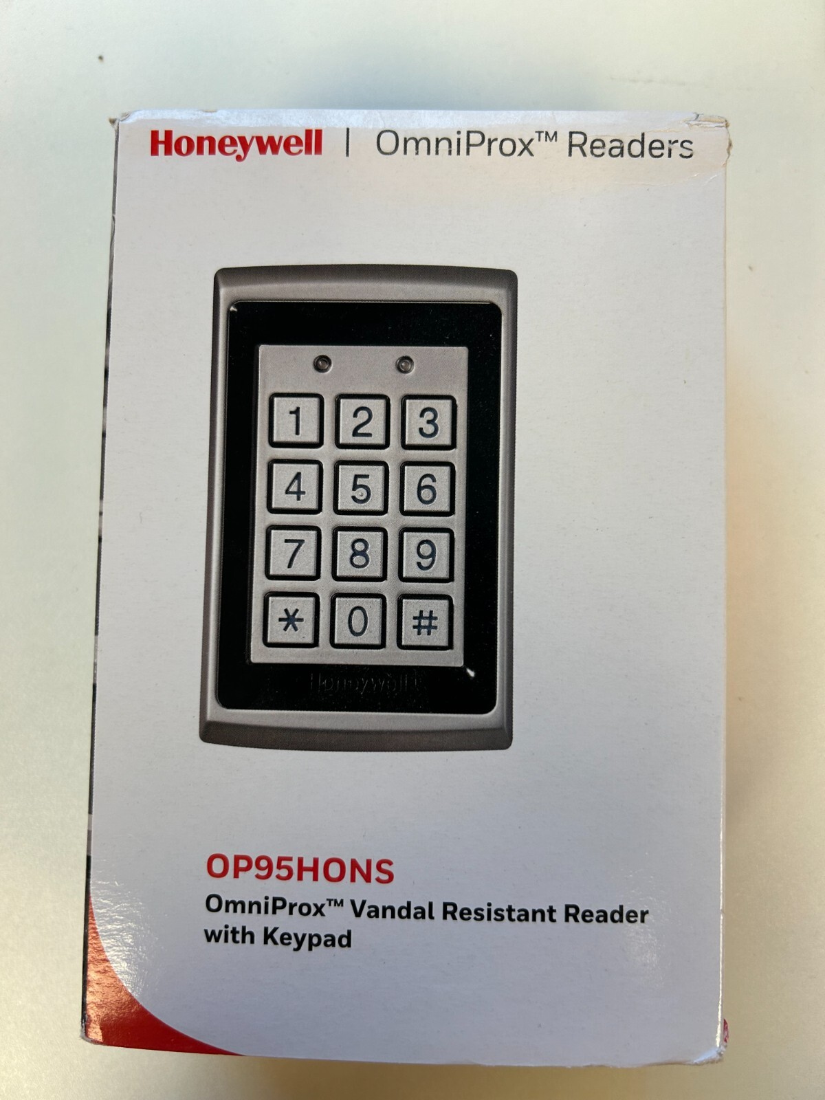 Honeywell OmniProx Keypad Prox Reader HID Compatible Single Gang ...