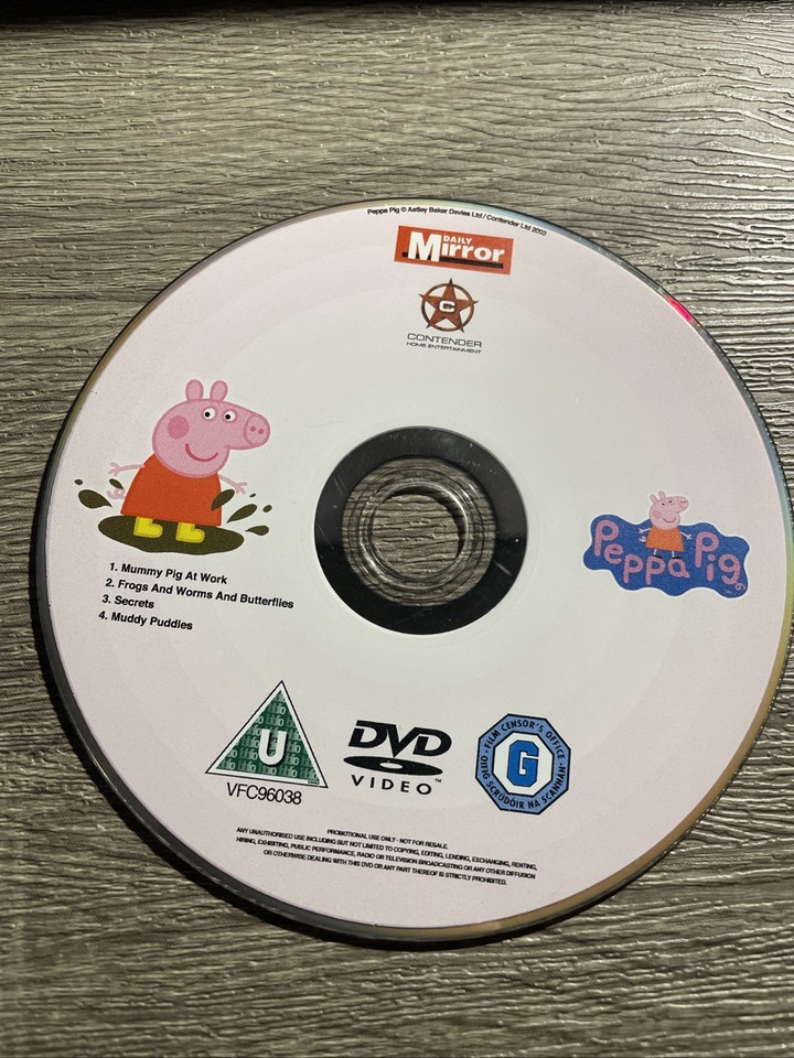 Peppa Pig - Children's Promo DVD: VGC | eBay