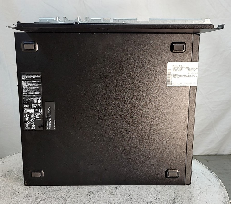 HP Z240 SFF L9K17UT-ABA Desktop Xeon E3-1240 V5 8GB SEE NOTES | eBay