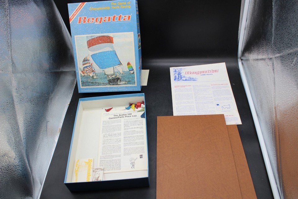 Vintage 1979 Avalon Hill REGATTA Game of Championship Yacht Racing ...