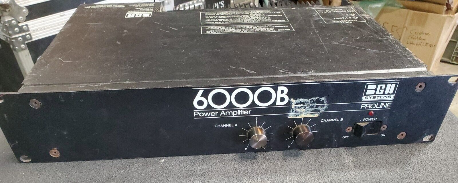 BGW Systems 6000B Proline Power Amplifier (Bad Channel B) | eBay