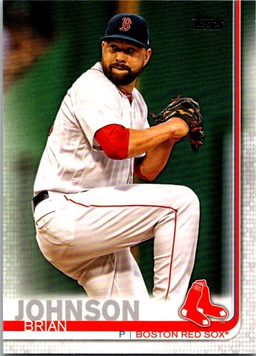 2019 TOPPS SERIES 2 BRIAN JOHNSON BOSTON RED SOX #522 | eBay