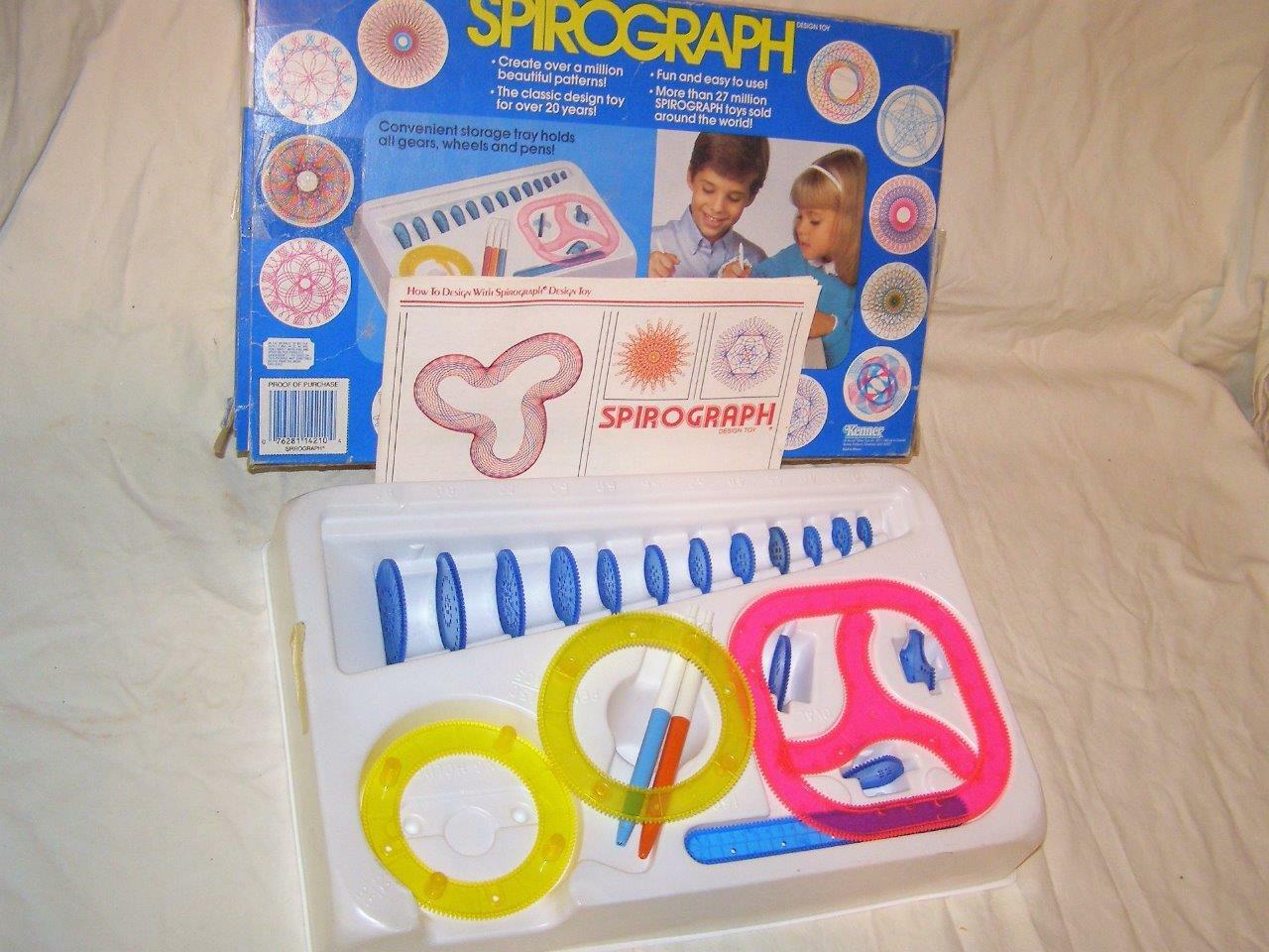 Vintage 1986 Kenner SPIROGRAPH by Kenner in Original Box GUC | eBay