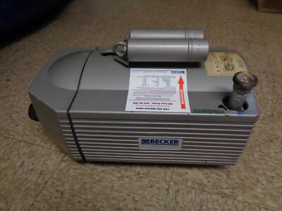 Becker DT 4.25/K OIL-LESS ROTARY VANE COMPRESSOR 18 SCFM 14.5 PSIG LAB ...