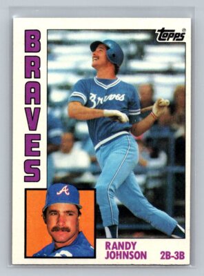 1984 Randy Johnson #289 Topps Atlanta Braves 84-TBBC#9-11 | eBay
