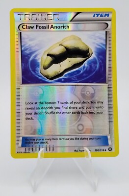Claw Fossil Anorith 100/114 Steam Siege 2016 Pokemon Card | eBay