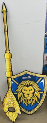 LEGOLAND NINJAGA SPEAR & SHIELD KNIGHTS CASTLE COSTUME PRETEND ...