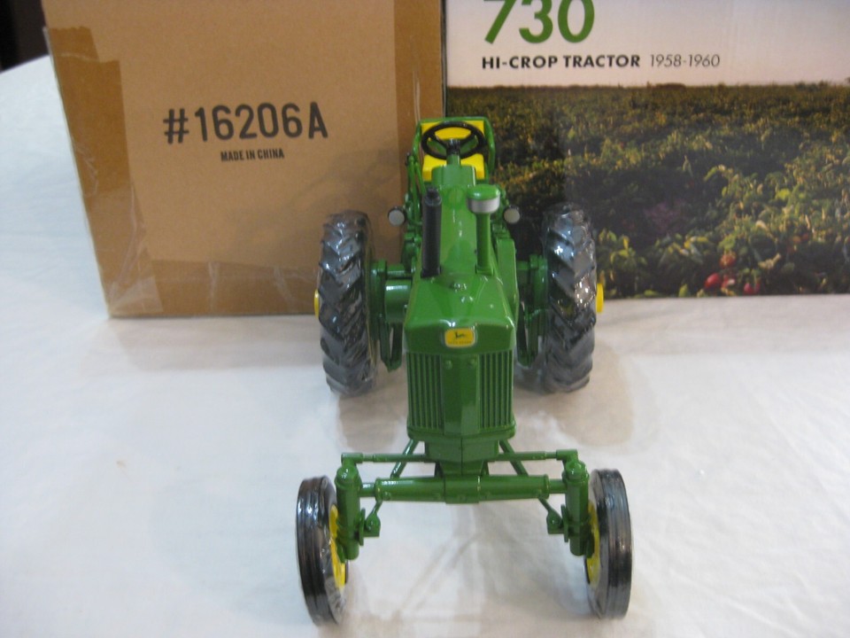1:16 JOHN DEERE 730 HI-CROP 2011 TWO-CYLINDER CLUB TRACTOR SEALED BOX ...