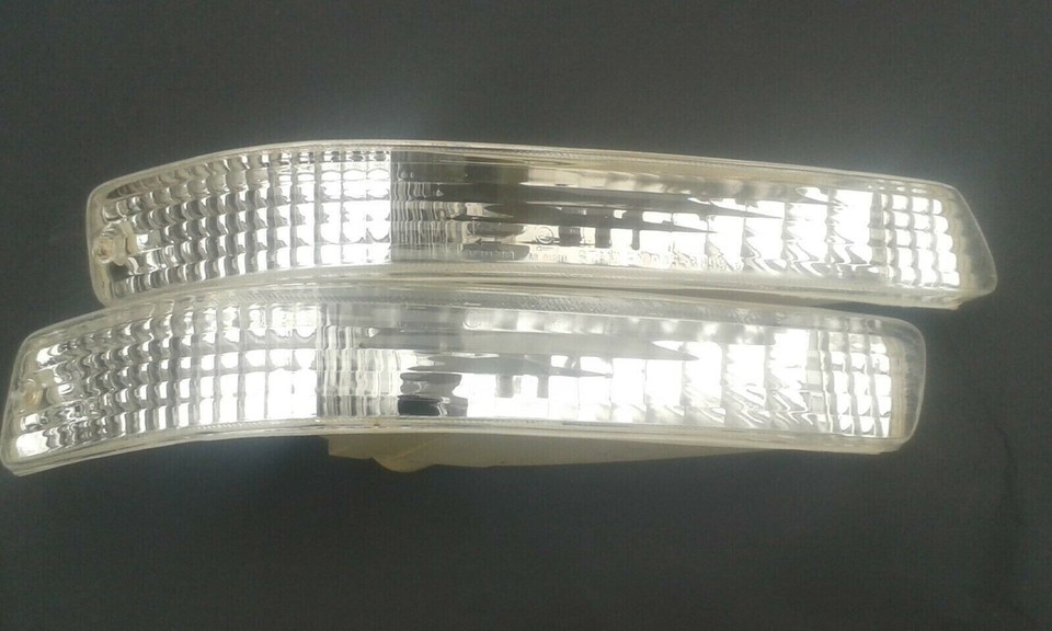 90 91 JDM EF EF8 HONDA CRX SI SI-R CLEAR FRONT BUMPER LENSES | eBay