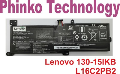 Original Battery for Lenovo Ideapad 130-15 130-15IKB 130-15AST L16C2PB2 ...