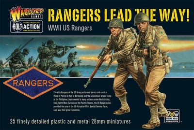 US Rangers - 28mm Scale Plastic & Metal Miniatures for Bolt Action by ...
