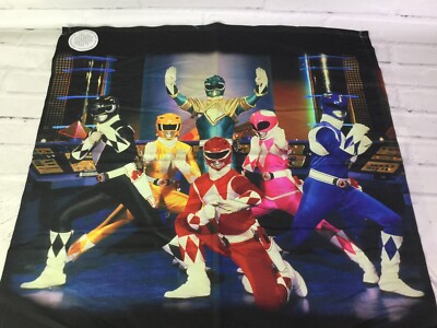 Power Rangers 90s Show Sublimated Print Licensed Scarf Bandana ...
