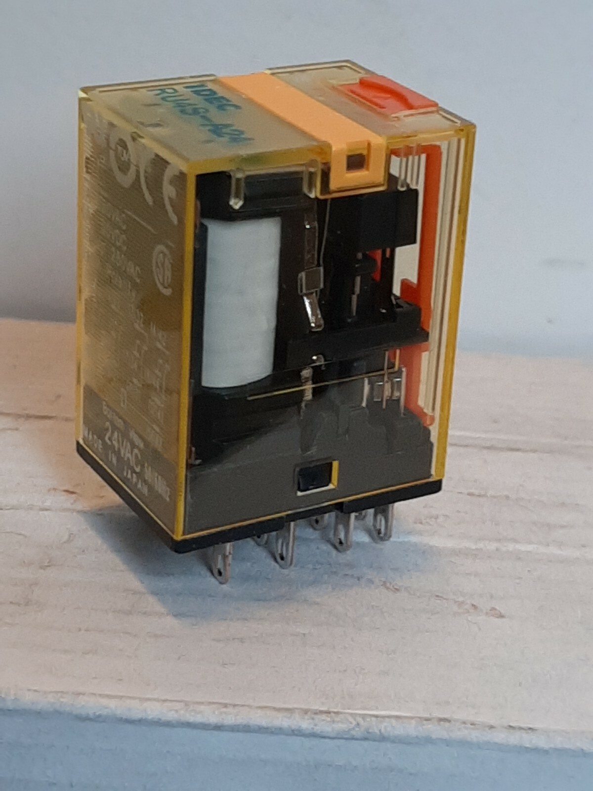 IDEC 24V AC RELAY 14 PINS PART NO. RU4S-A24 | eBay UK