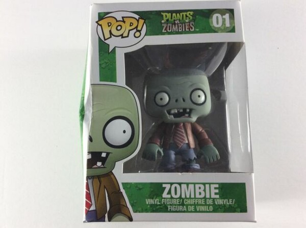 Pop 4 Vinyl Figure Regular Zombie Plants VS Zombies Funko 01 Figurine ...