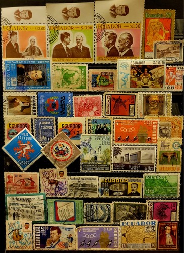 Lots Stamps ECUADOR COLLECTION (LOTS #80) | eBay