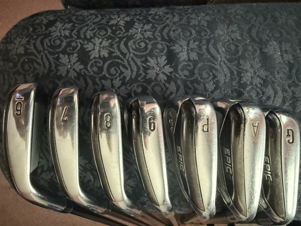 Right-Handed Clubs Callaway Epic Forged 7 Clubs Senior Flex Inch Longer ...