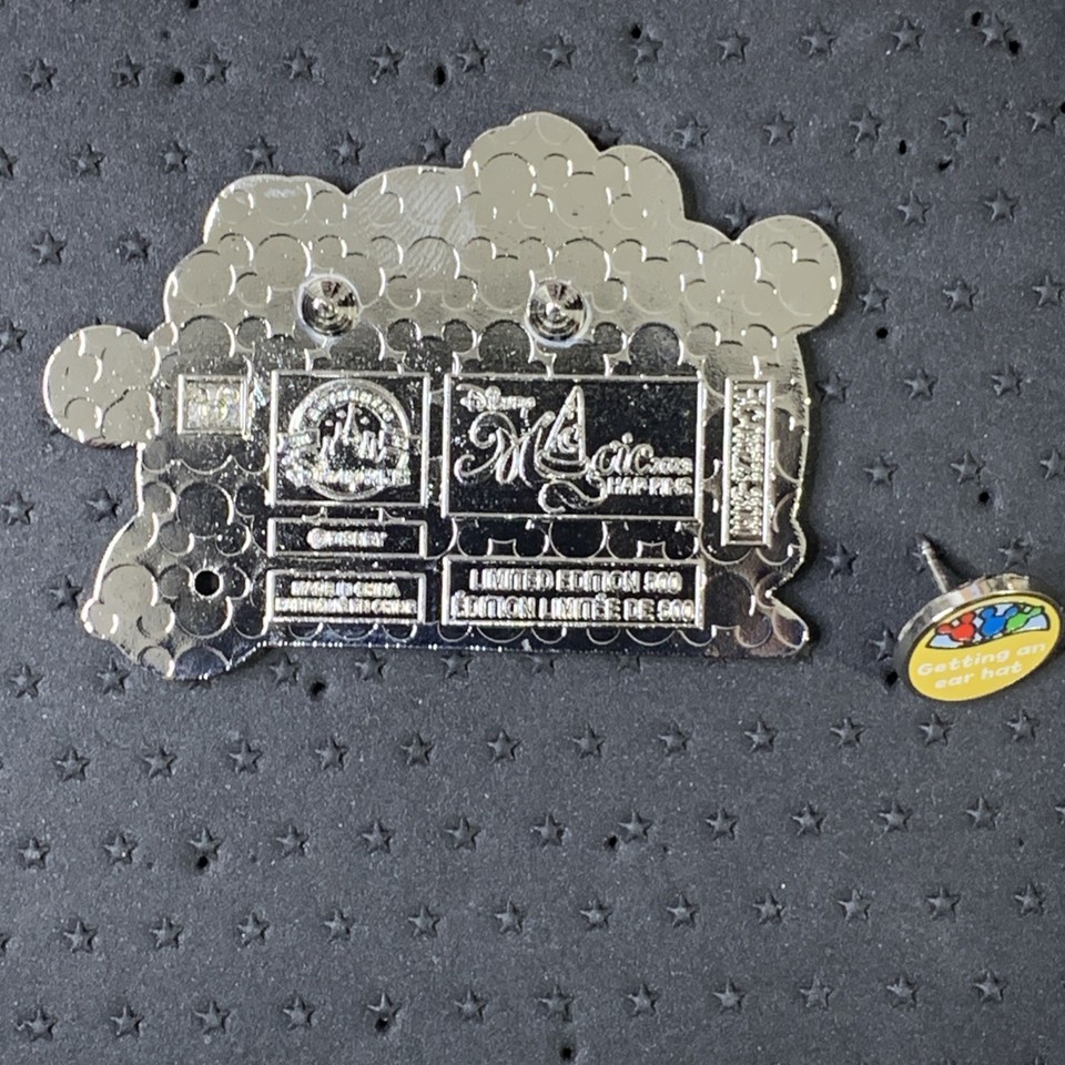 Disney Magic Hap pins 2023 Event Pin Getting An Ear Hat Huey Dewey ...