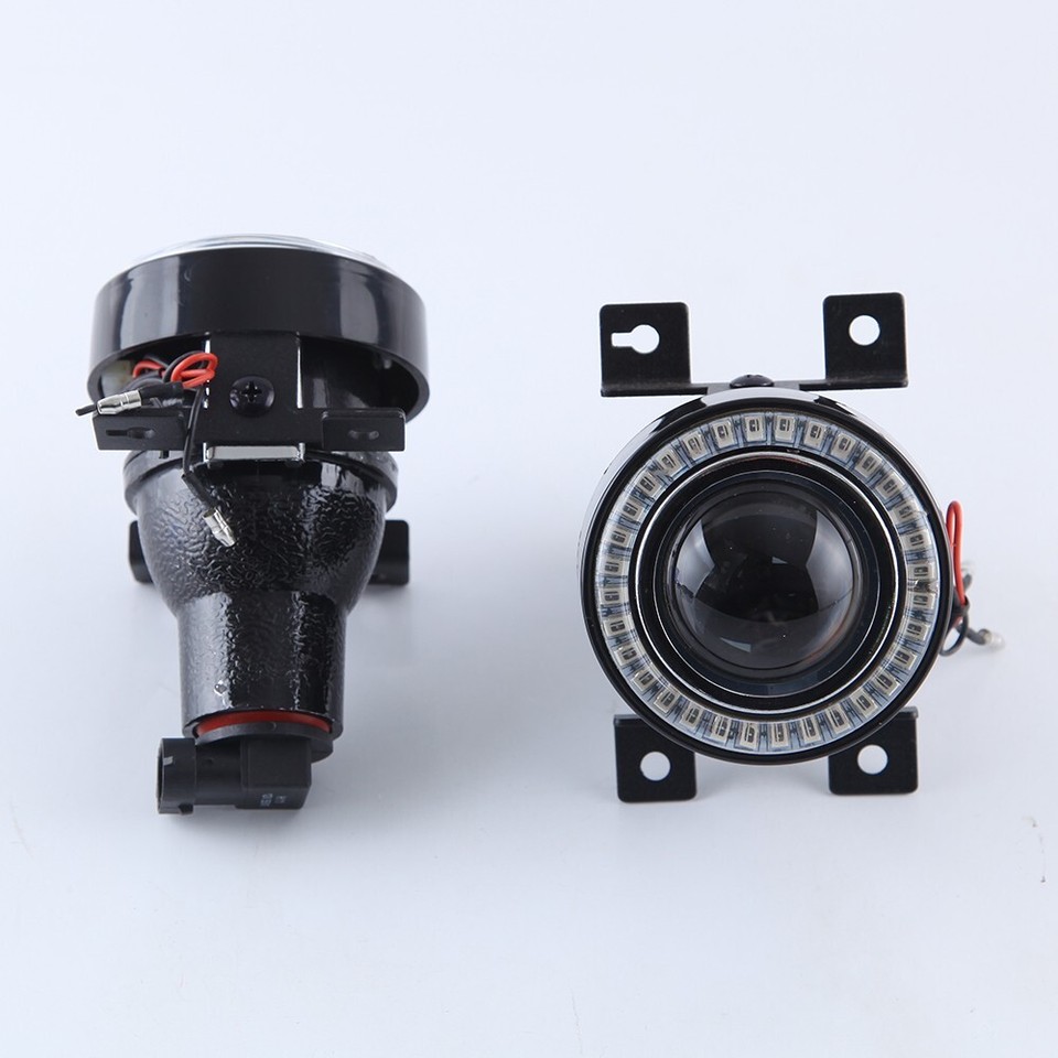 Blue LED Fog Lights For 2016-2019 Honda Civic DRL Halo Projector Lamp ...