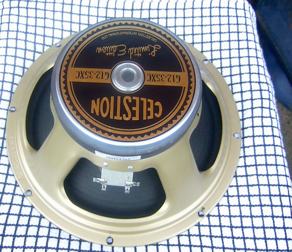 Celestion G12-35XC 90th Anniversary Limited Edition 12" 35-Watt 8 Ohm ...
