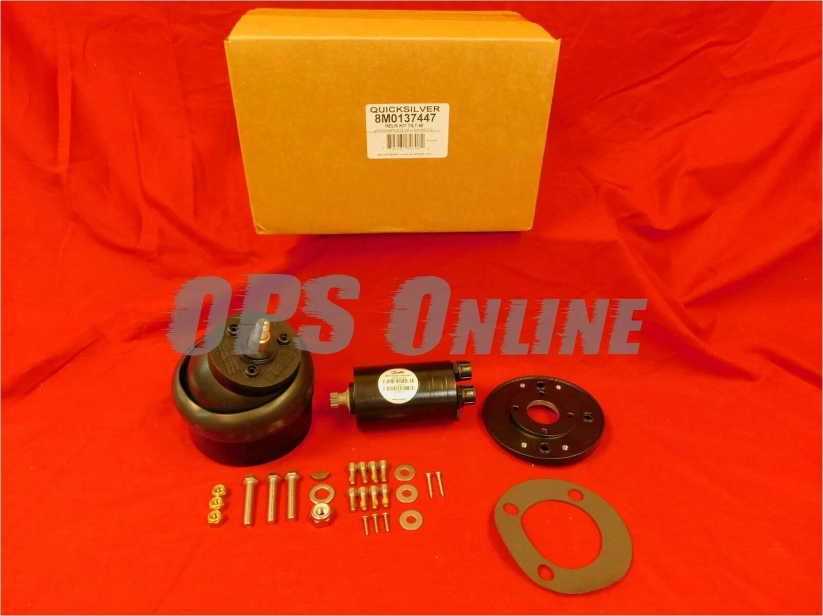 New OEM Mercury Tilt Steering Helm Kit 40 CM 892560A02 S/S 8M0137447 | eBay