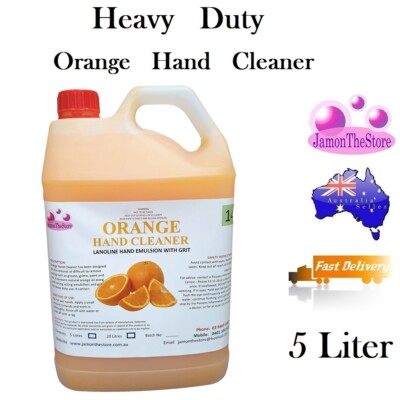 Orange Soap Hand Cleaner With Orange Pumice Lanolin Citrus Oil Solvent ...