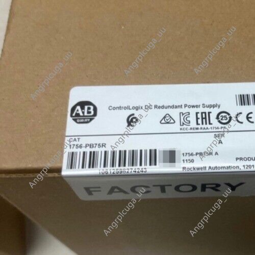 ALLEN BRADLEY 1756-PB75R SERIES A CONTROLLOGIX REDUNDANT POWER SUPPLY ...