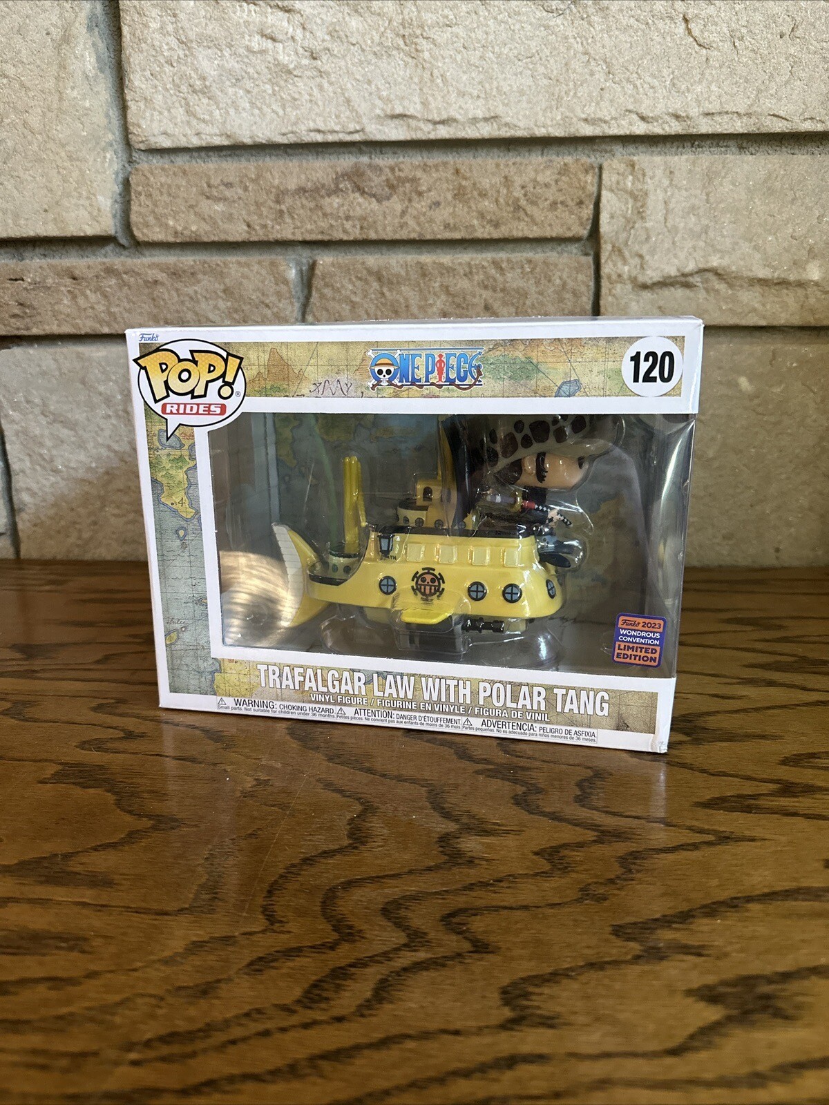 Funko Pop! Rides: One Piece - Trafalgar Law with Polar Tang - Funko Web ...
