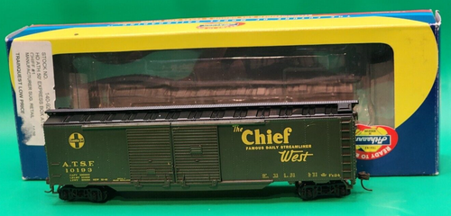 Athearn HO 92403 56’ Santa Fe Express Box Car #10193 Chief | eBay