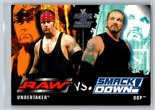 Undertaker vs DDP 2002 Fleer WWE Raw Vs Smackdown Base Set Card #78 | eBay