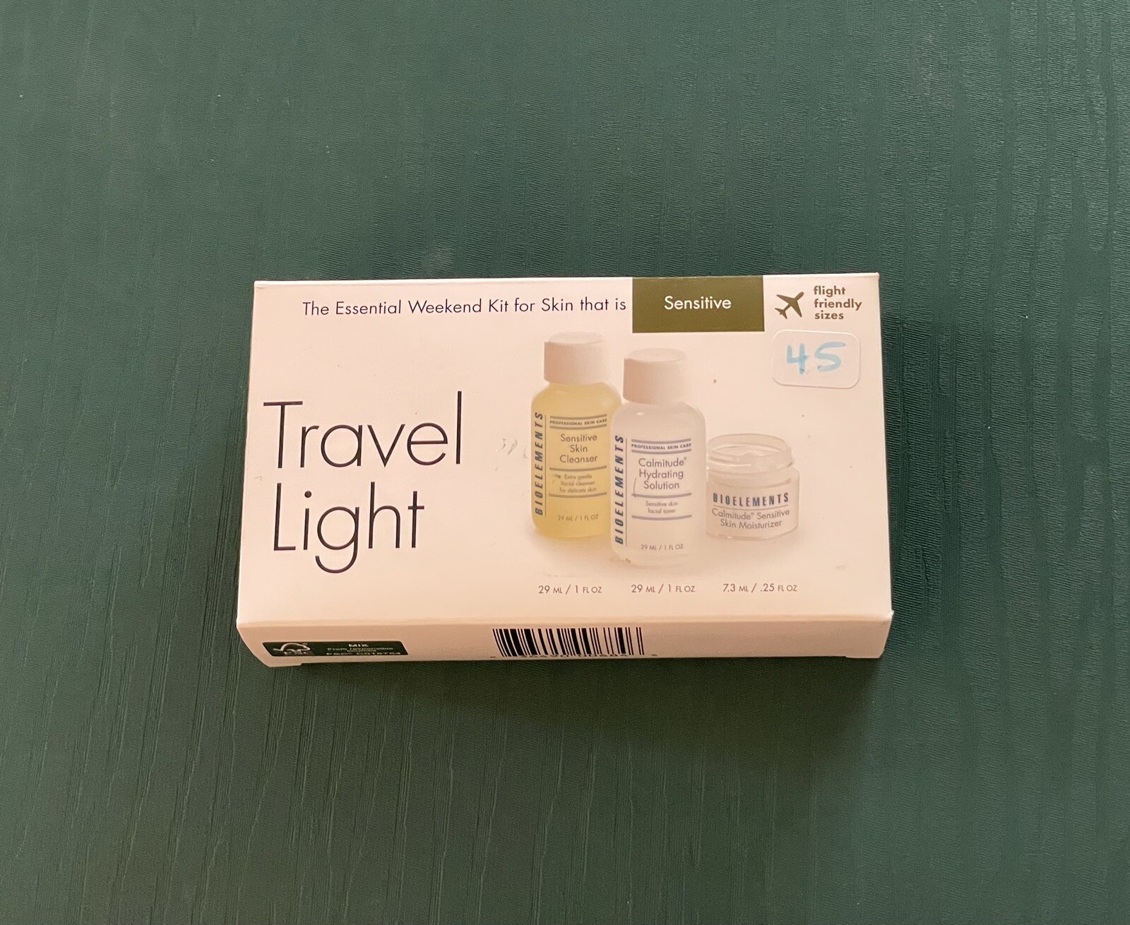 BIOELEMENTS Professional Skin Care Travel Light for Sensitive Skin | eBay