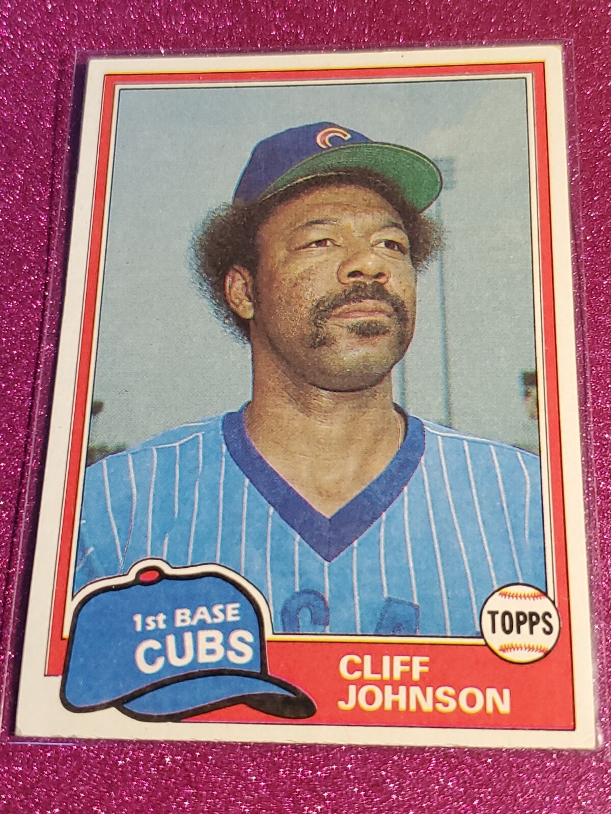1981 Topps Baseball #17 Cliff Johnson Chicago Cubs 1 | eBay