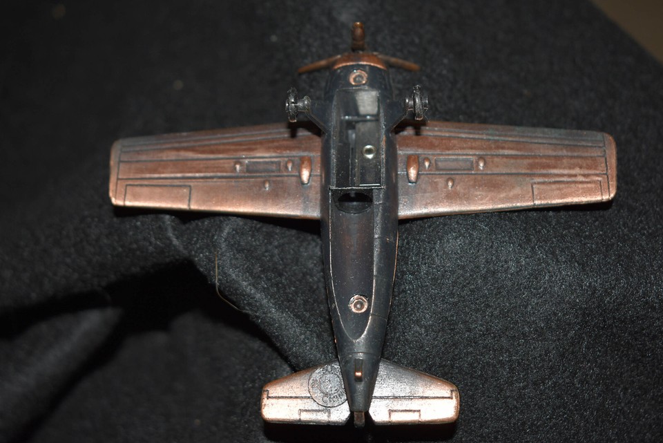 Brass Airplane Pencil Sharpener 4"L x 5"W Very Good Condition | eBay